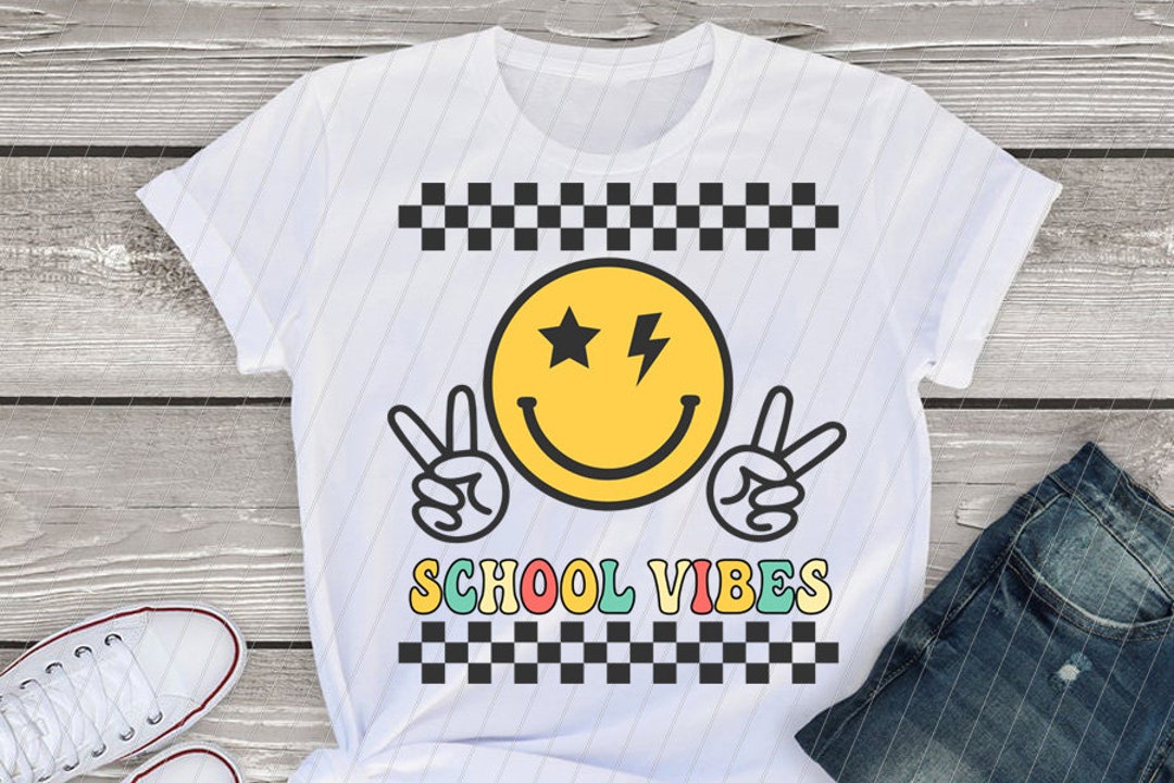School Vibes Svg Png, School Era SVG, Back to School, First Day of ...