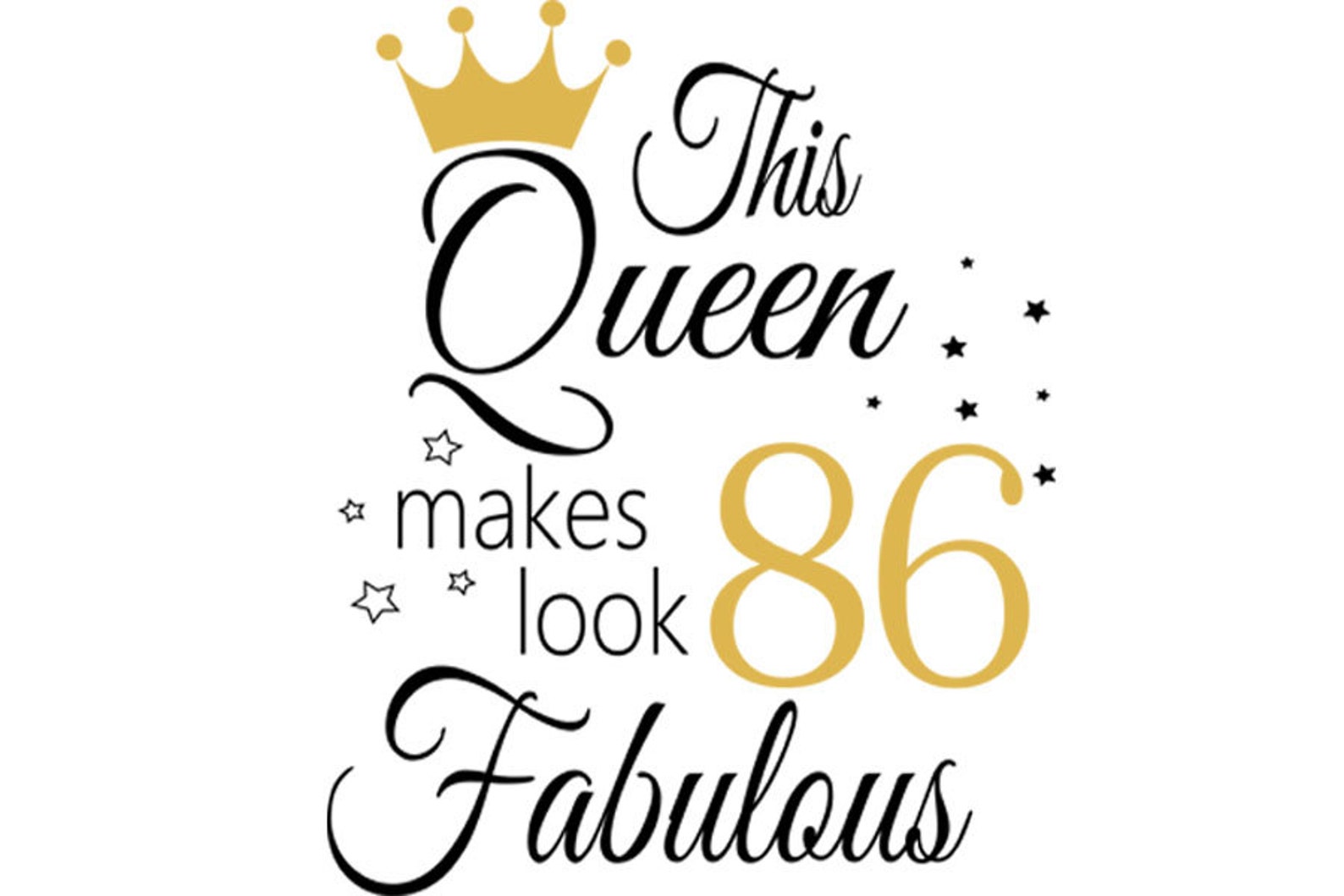 86th Birthday Svg 86th Birthday Svg 86th Birthday Clipart | Etsy