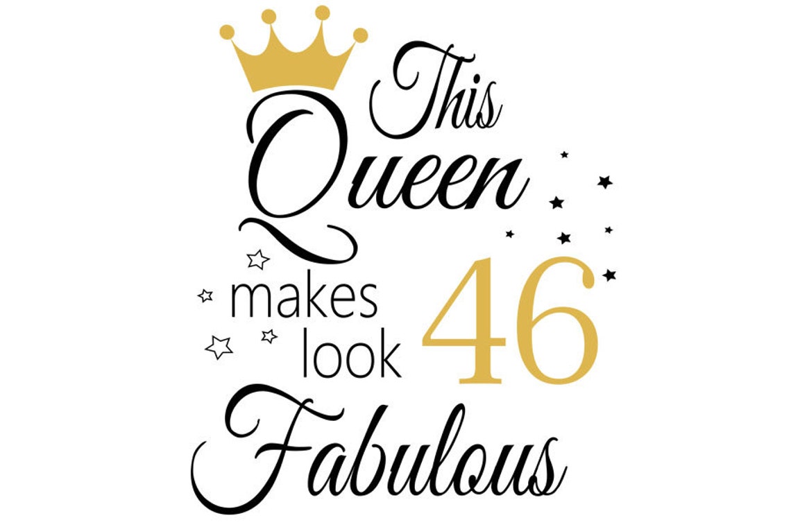 Birthday Svg 46 Birthday svg 46 Birthday clipart happy | Etsy