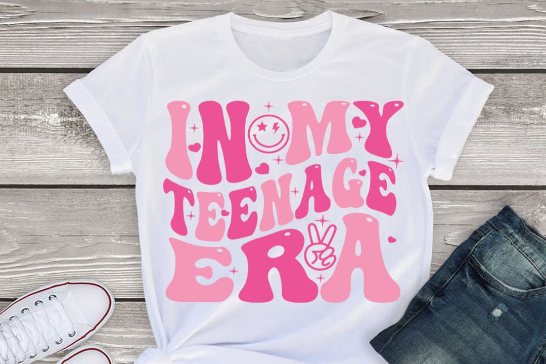 In My Teenage Era Svg, Png, Girl Boy Teenage Png Svg, Official Teenager ...