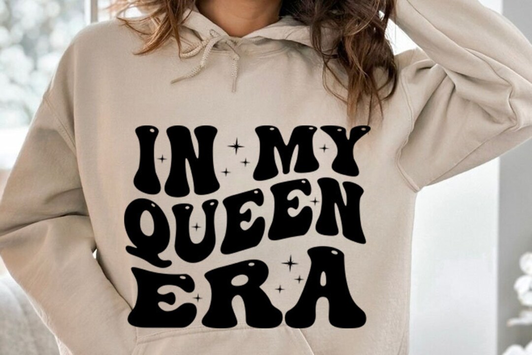 In My Queen Era Svg,png, Retro Queen Svg, Vintage Queen Png, Groovy ...