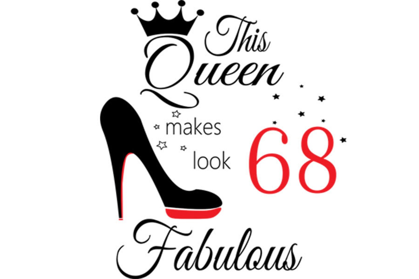 Birthday Svg 68 Birthday svg 68 Birthday clipart happy | Etsy