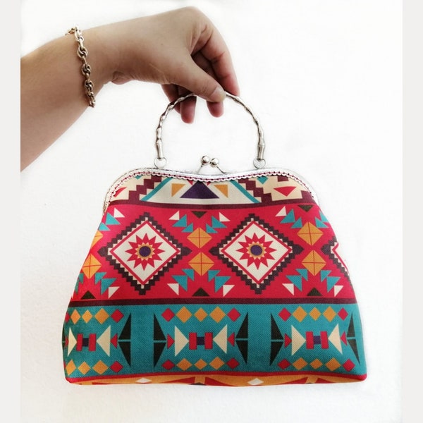 Kiss Lock Shoulder Bag Pattern - Etsy