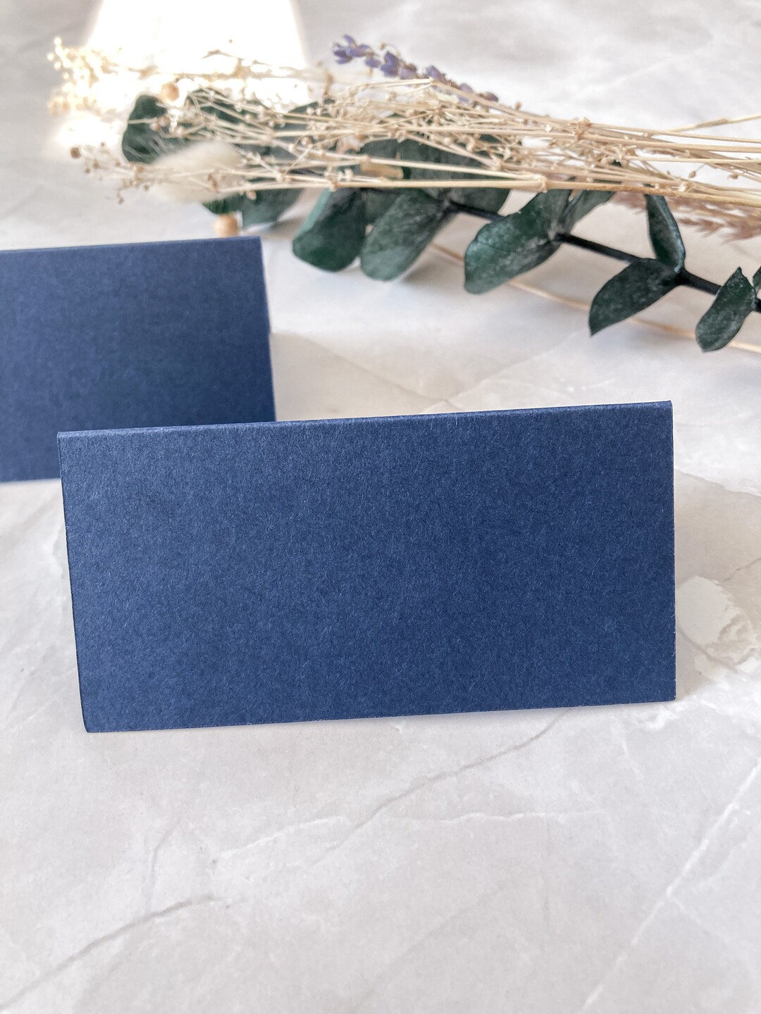 Navy Wedding Place Cards: DIY Table Setting, Packs of 10 - Etsy