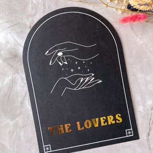 Tarot Inspired Table Numbers, Monochrome Wedding Decor, Celestial ...