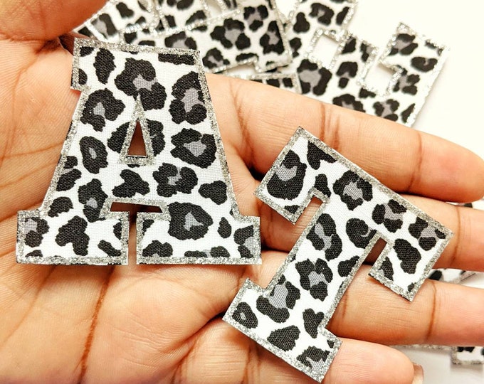 Custom Iron on Letters Patch, 2 Tone Double Colour Letter Patch, Iron ...