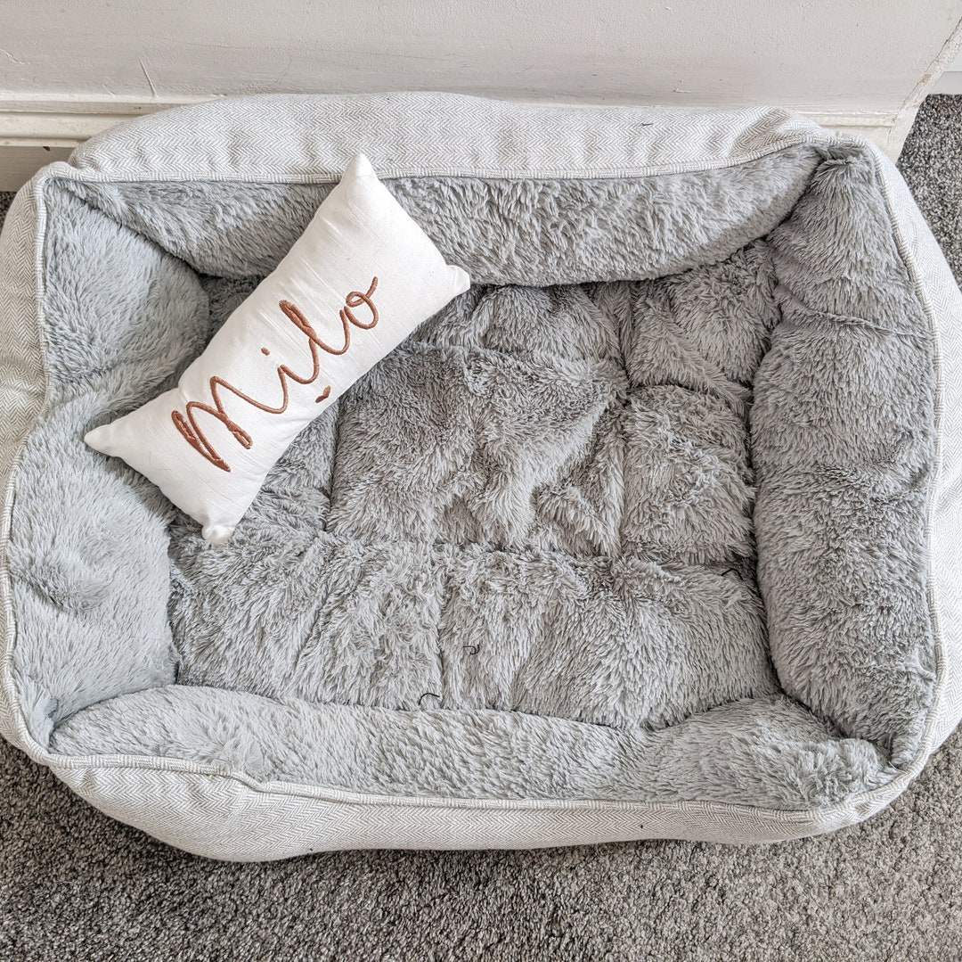 Custom Embroidered Pillow – Personalized Name & Message Pillow Gift ...