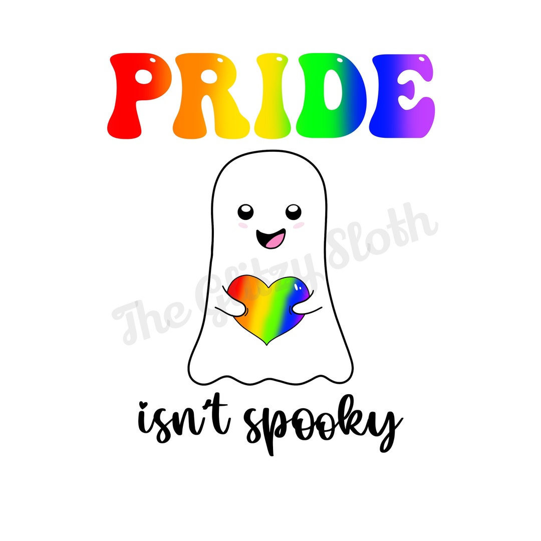 Pride Isn’t Spooky PNG - Etsy