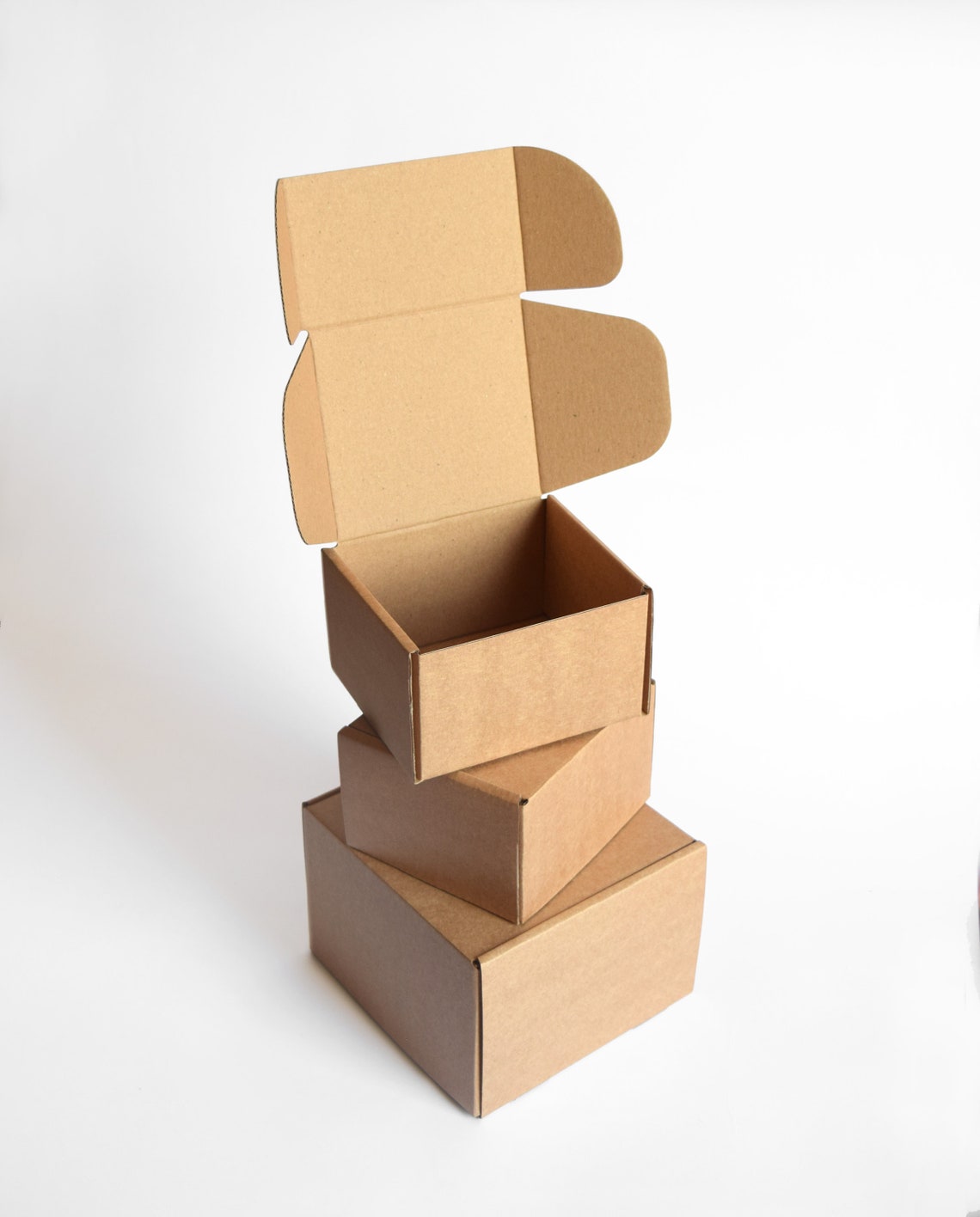 40, 100 Kraft Mailing Boxes, Cardboard Shipping Boxes, Eco Friendly ...