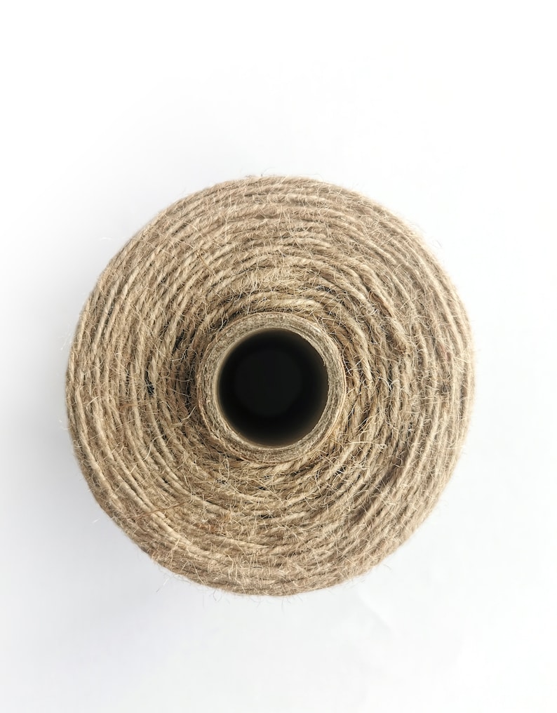 600 Yards of Jute Rope, Eco-friendly Decorative Yarn for Packaging ...