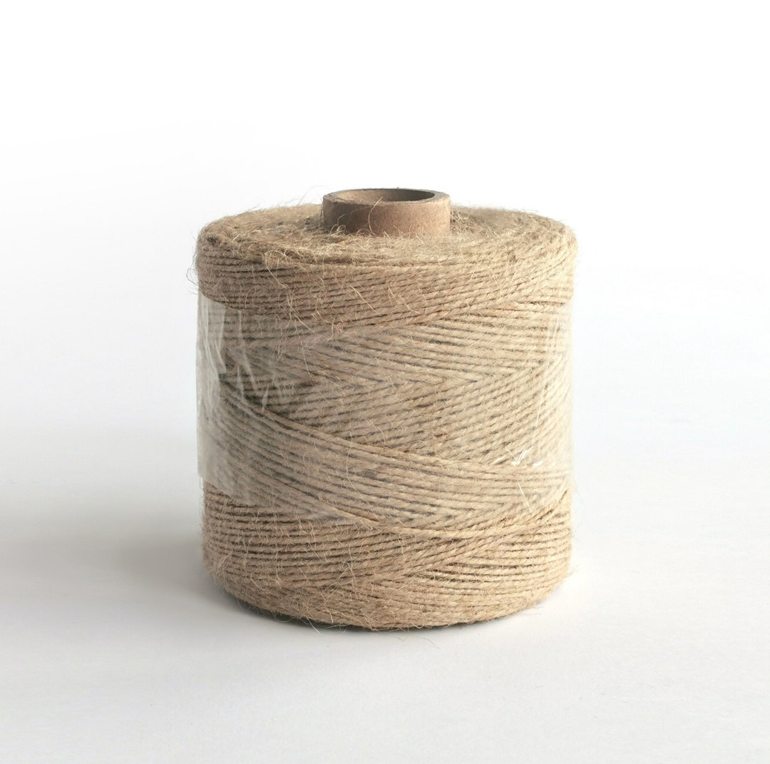 600 Yards of Jute Rope, Eco-friendly Decorative Yarn for Packaging ...