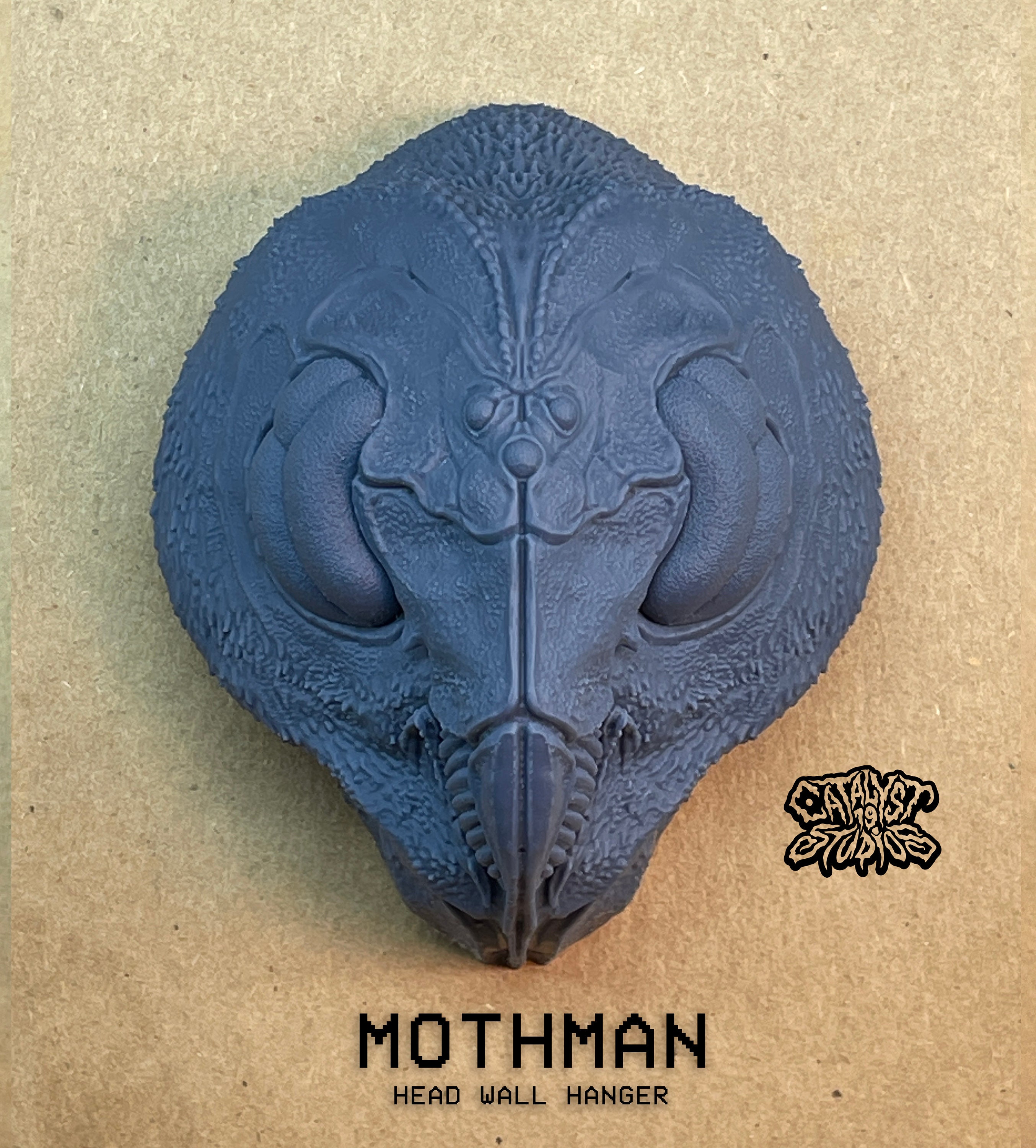 MOTHMAN head Mount Cryptid Wall Hanger - Etsy