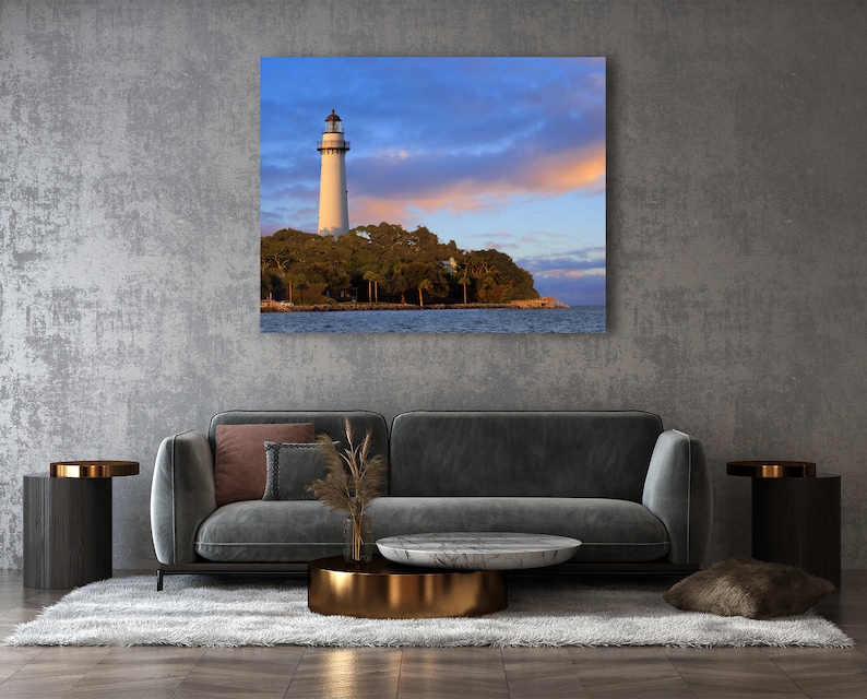 St Simon Island Lighthouse: Georgia Coastal Photography - Etsy