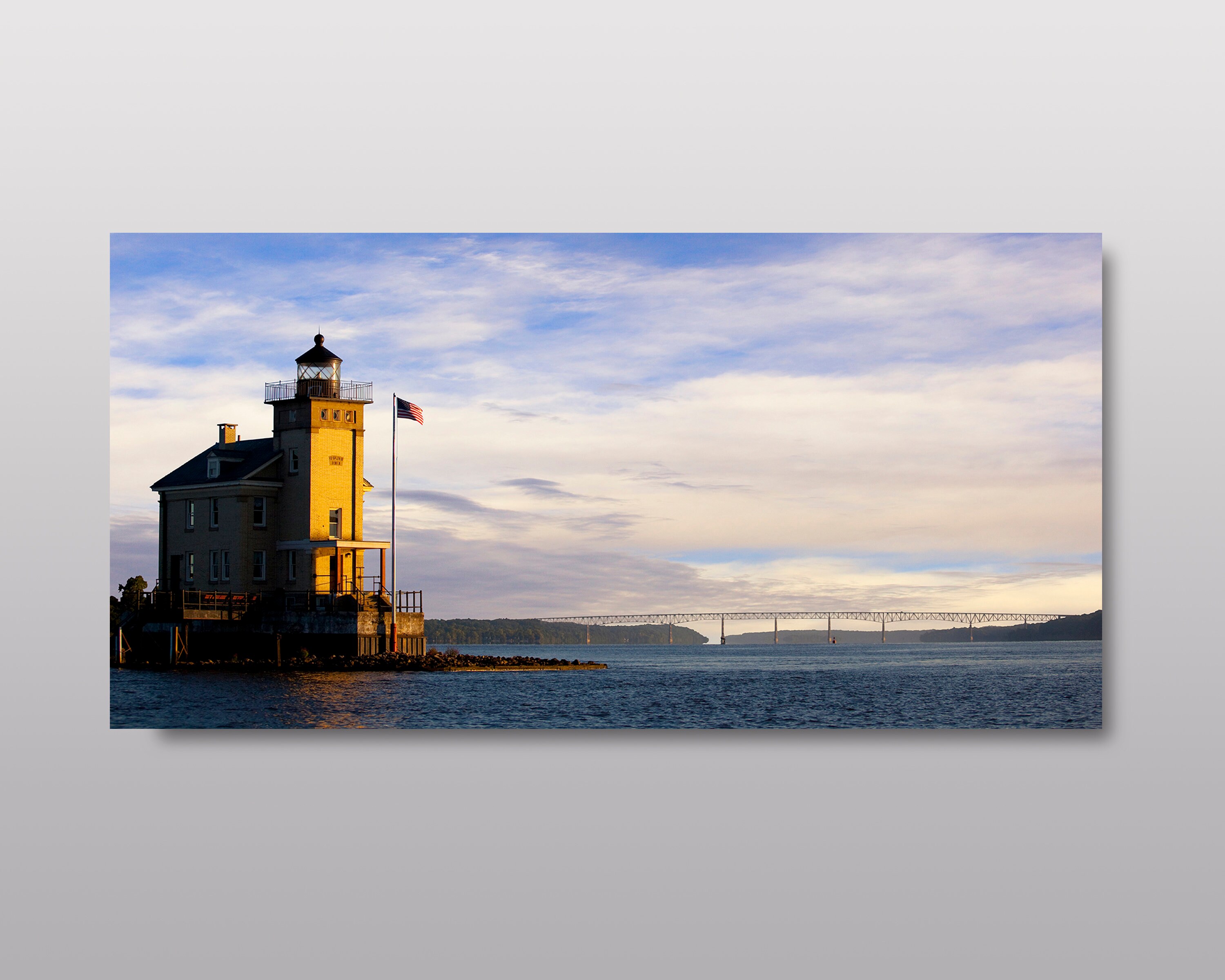 Rondout Creek Lighthouse: Kingston NY - Etsy