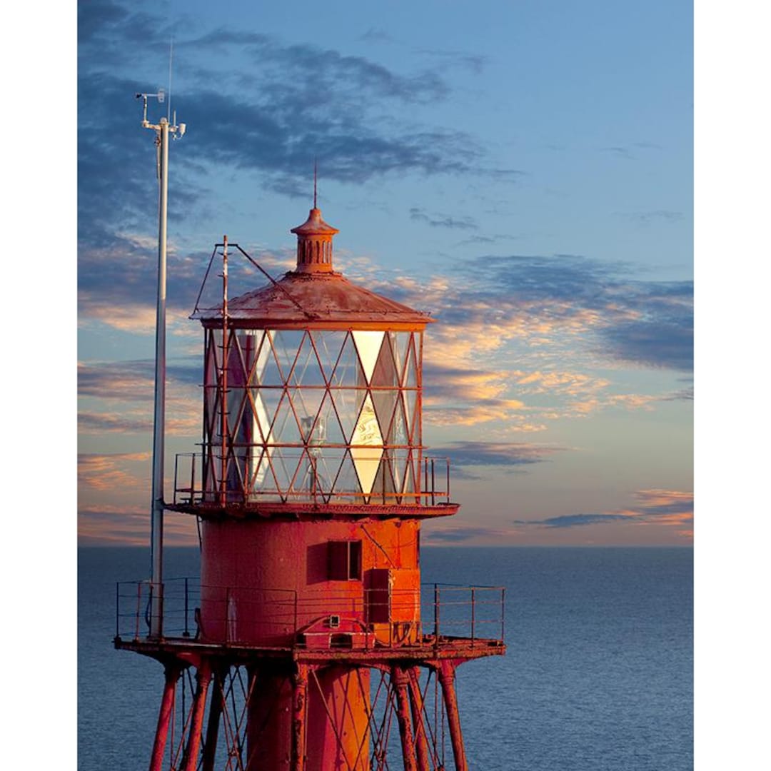 Sombrero Key Lighthouse: Florida Coastal Artwork - Etsy
