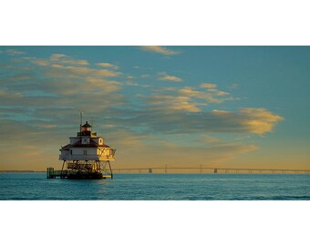 Chesapeake Bay / Thomas Point Lighthouse / Wall Art / Canvas Wall Decor ...