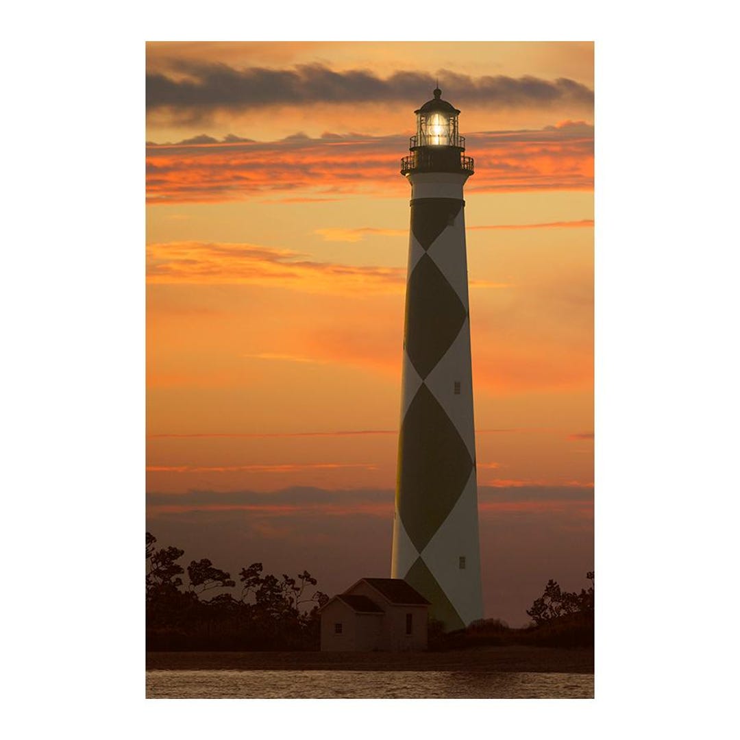 Cape Lookout Lighthouse: Outer Banks Print - Etsy