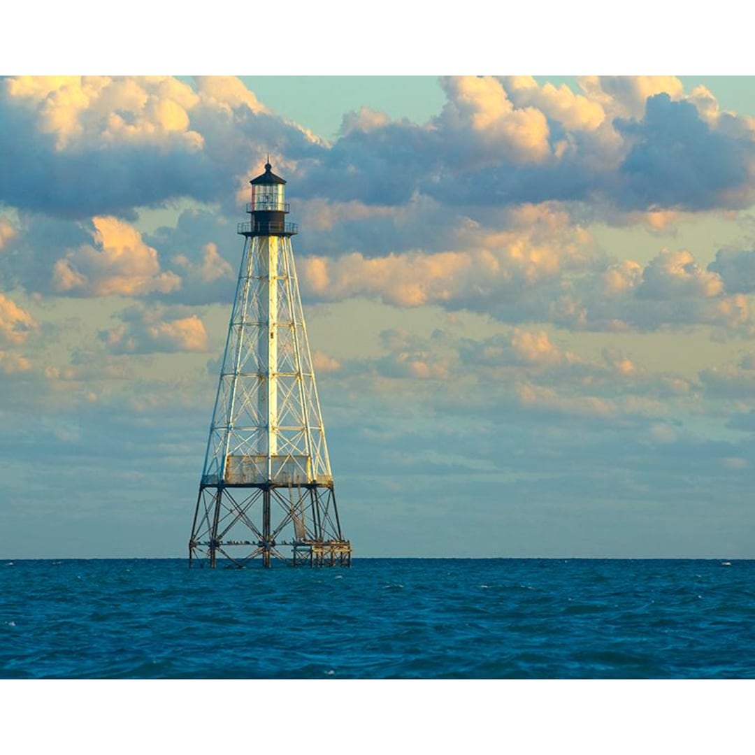 Alligator Reef Lighthouse - Etsy