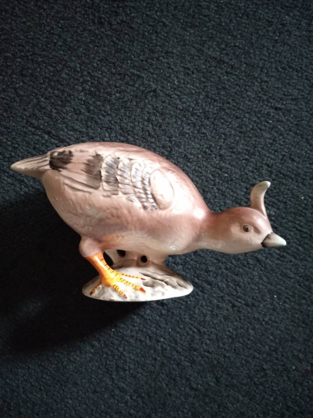 Vintage Quail Statue - Etsy