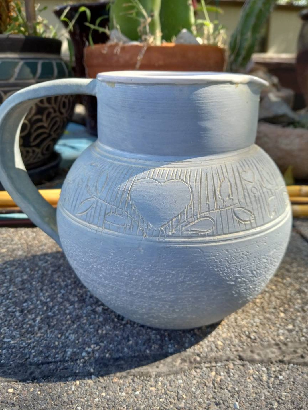 Vintage Napco Decorative Pottery, Import of Thailand, Pitcher. - Etsy