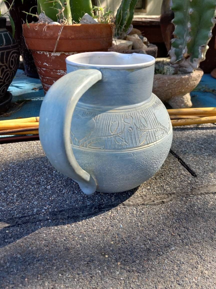 Vintage Napco Decorative Pottery Import of Thailand Pitcher. - Etsy