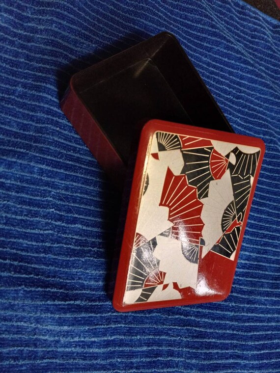 Vintage Japanese Laquerware Obento Box, Jewelry, Trin… - Gem