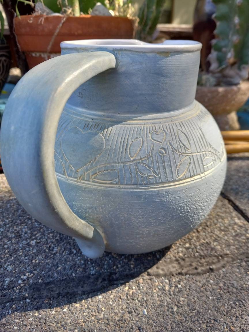 Vintage Napco Decorative Pottery Import of Thailand Pitcher. - Etsy