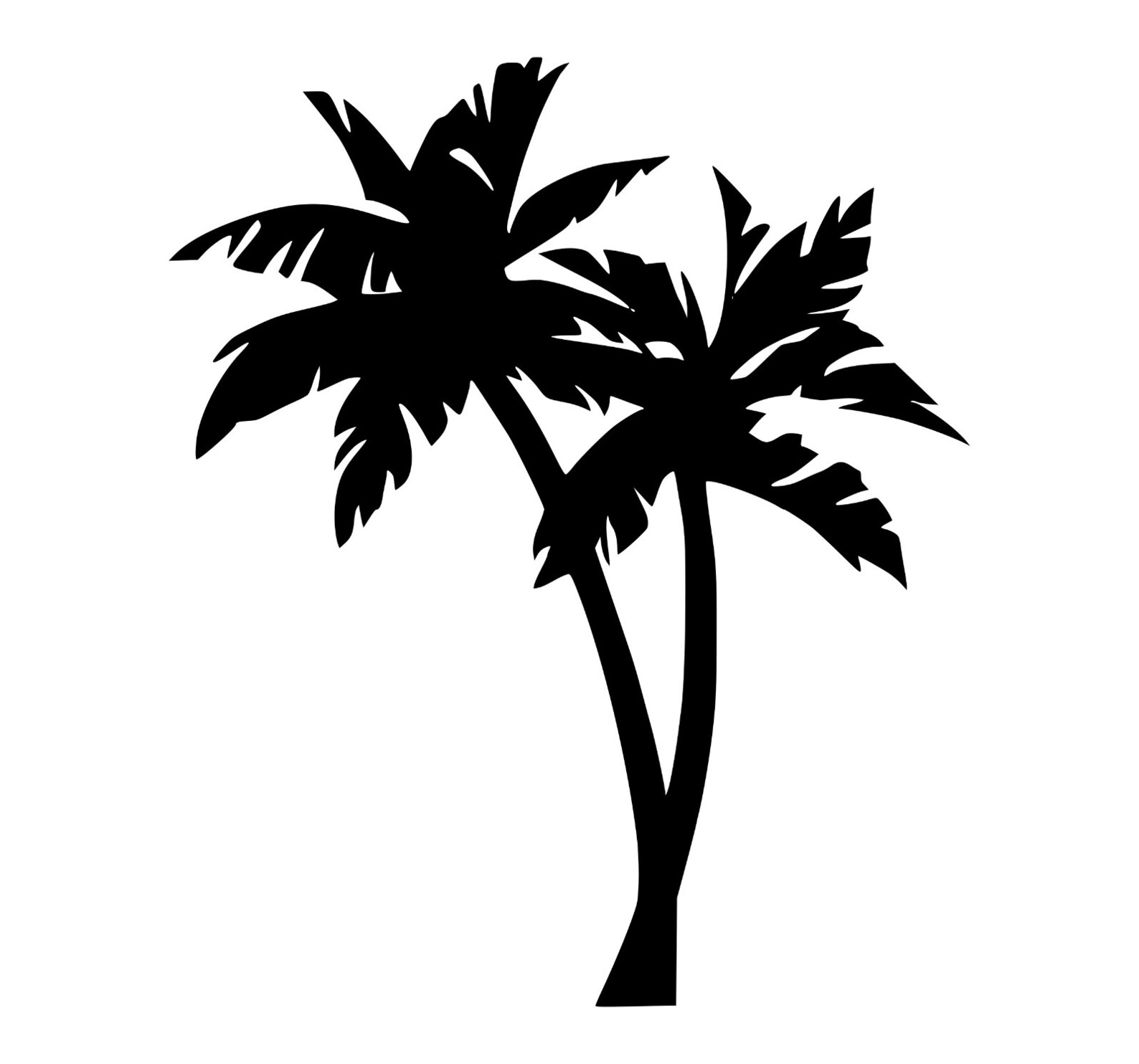 Palm Tree Vinilo Stickers Decoraciones de pared Fiesta J - Etsy España