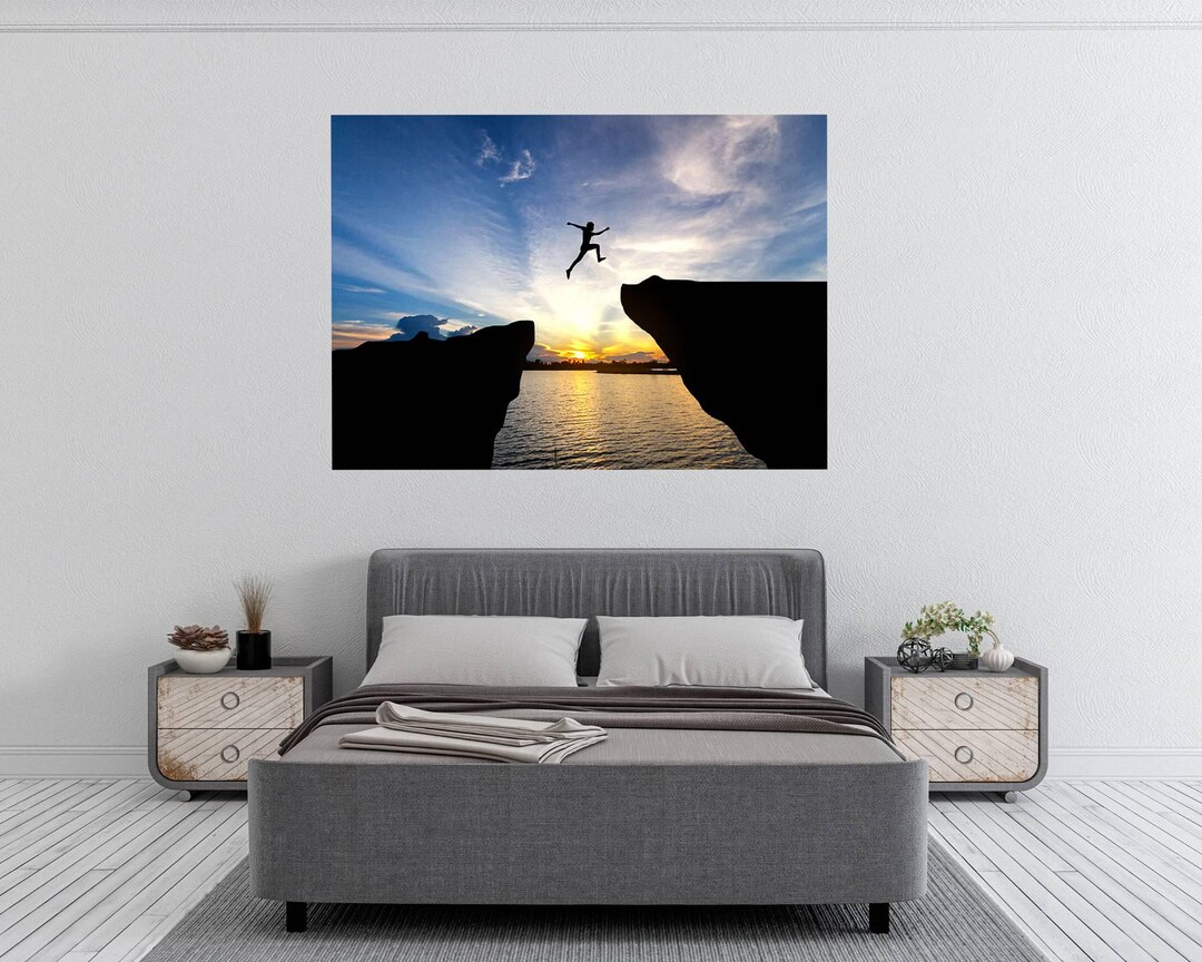 Wall Sticker Mountain Ledge Window Home Decor Decal Living Room Bedroom ...