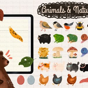 Cottagecore Sticker Pack | Digital Planner Stickers | iPad Sticker ...