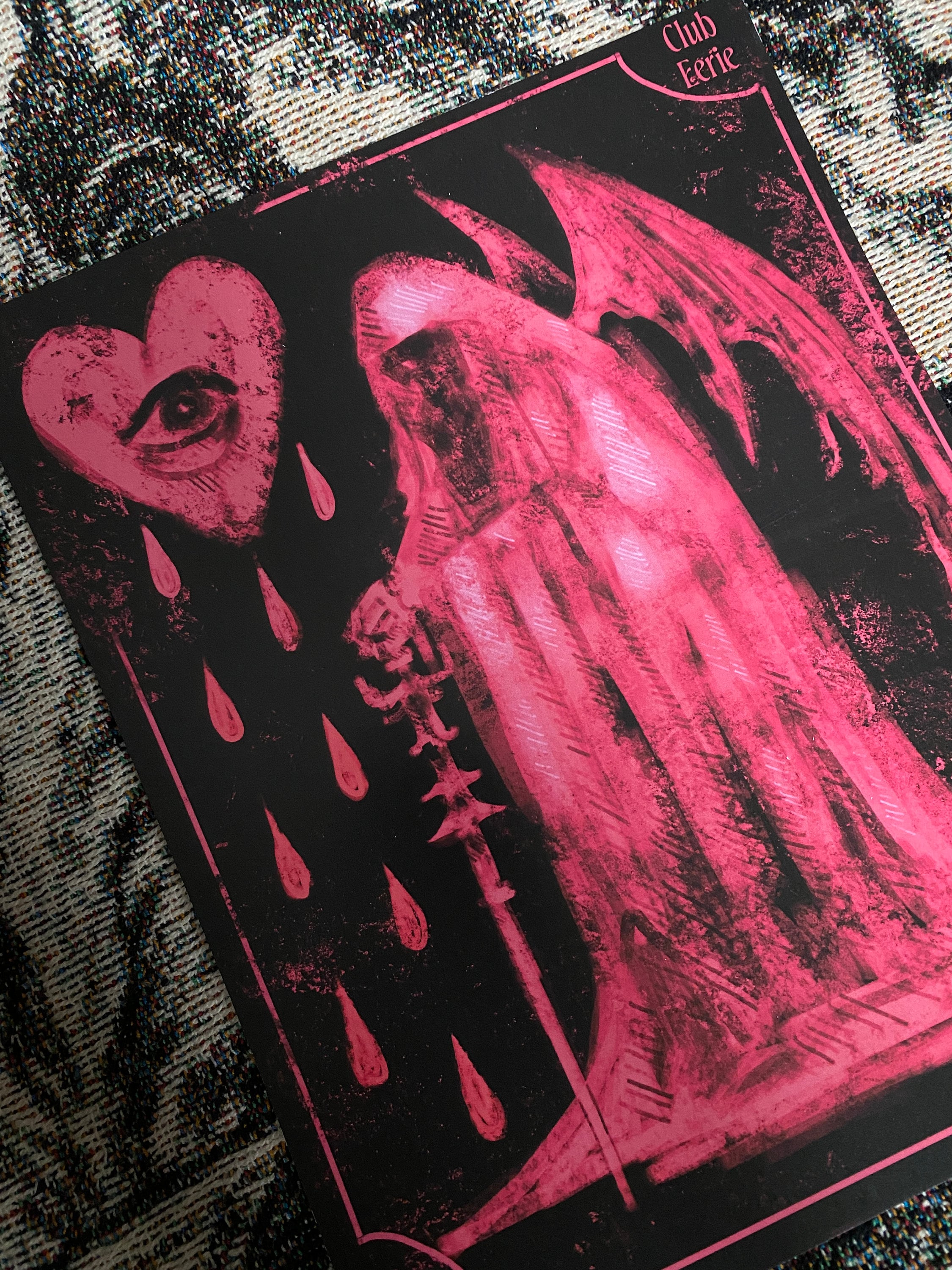 Love Reaper Original Art Print 8"x10" | Gothic Decor, Dark Fantasy ...