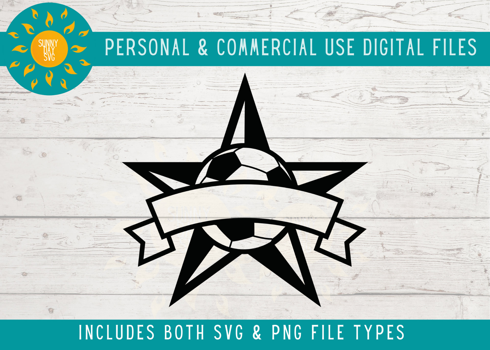 SOCCER STAR BANNER Svg, Futbol Team Logo Png, Trophy Winner Clipart ...