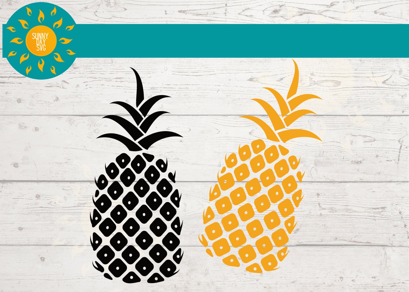 PINEAPPLE SVG FILE, Cute Pineapple Clipart, Fruit Svg Cut File for ...