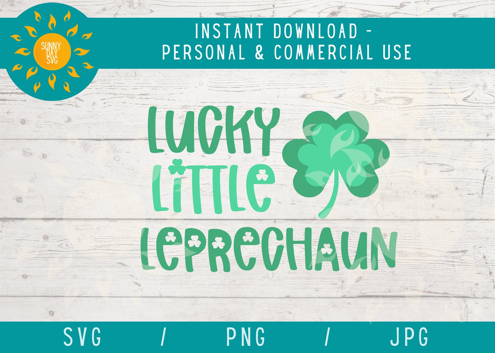 LUCKY LITTLE LEPRECHAUN Svg Bundle for Kids and Baby St. Patrick's Day ...