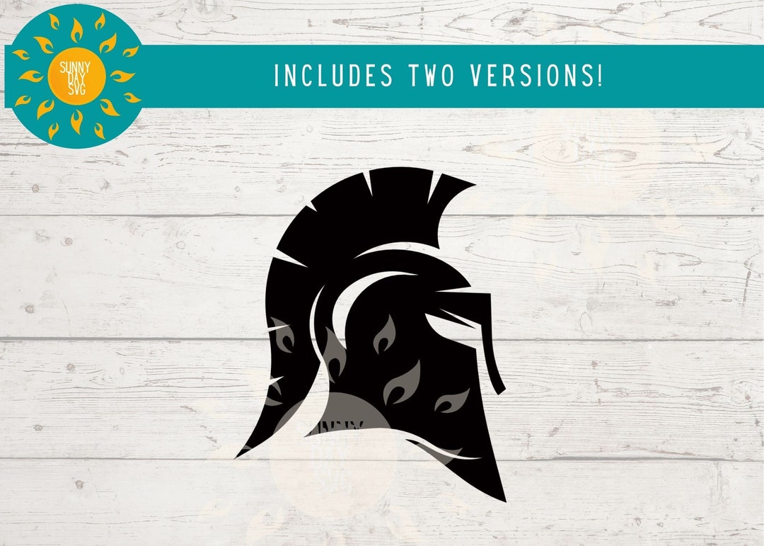 WARRIOR HELMET SVG, Spartan Clipart, Knight Armor Png Design, Cut File ...