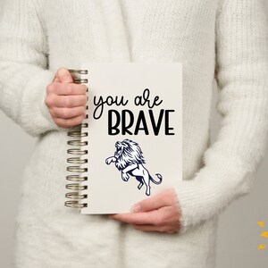 You Are Brave SVG, Mental Health Self Love Positive Affirmation Quote ...