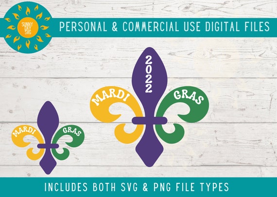Mardi Gras SVG Fleur De Lis Svg for Shirts New Orleans Svg | Etsy