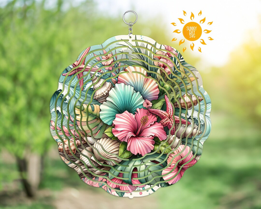 Wind Spinner PNG, Colorful Sublimation Designs, DIY Garden Spinner Yard ...
