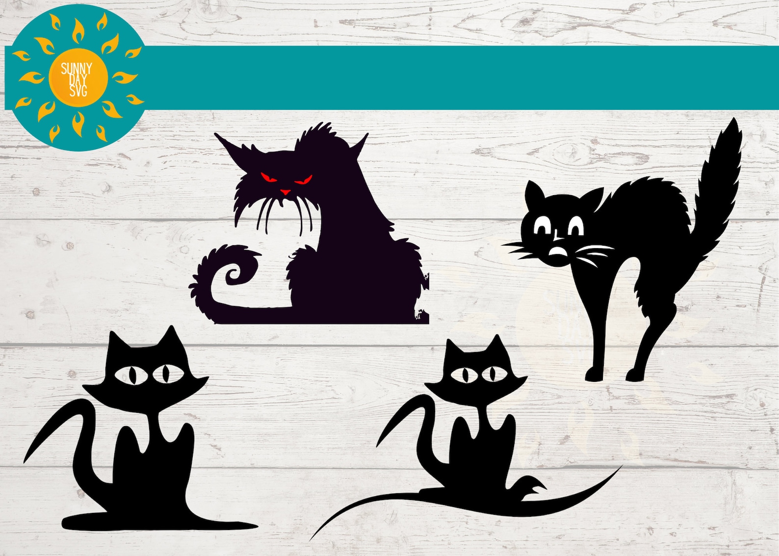 HALLOWEEN CAT SVG Bundle Cat Svg Files Halloween Svg - Etsy