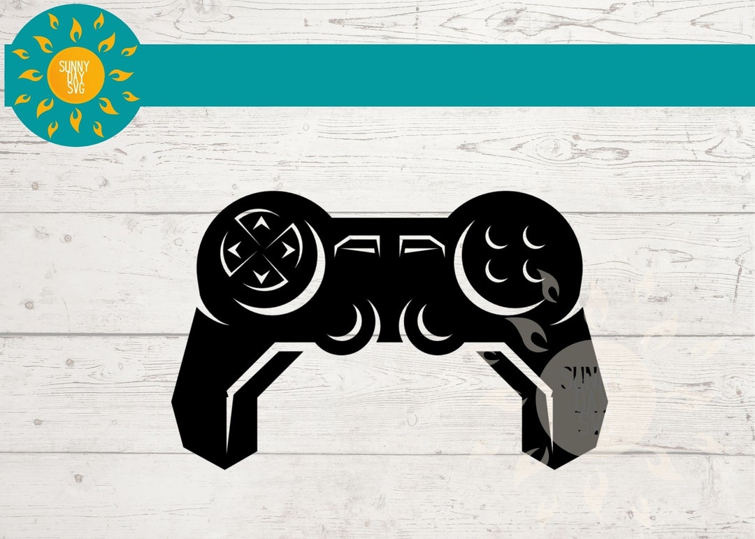 VIDEO GAME CONTROLLER Svg, Gamepad Clipart, Video Game Png Cut File for ...