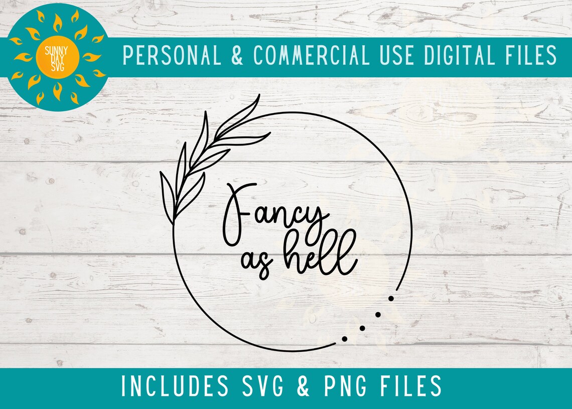 Fancy as Hell SVG, Charcuterie Board Svg, Funny Kitchen Svg for Cutting ...