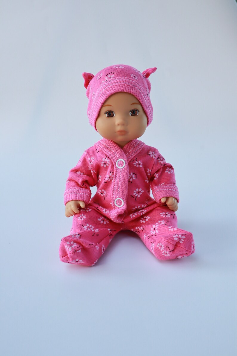 Caring for Baby 8 Inch/floralpink Set for 20 Cm - 8 Inch Doll ...