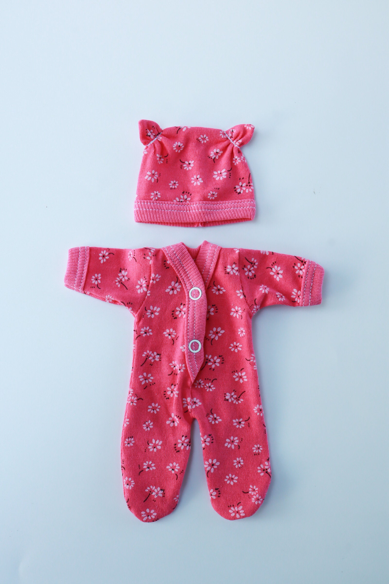 Caring for Baby 8 Inch/floralpink Set for 20 Cm - 8 Inch Doll ...