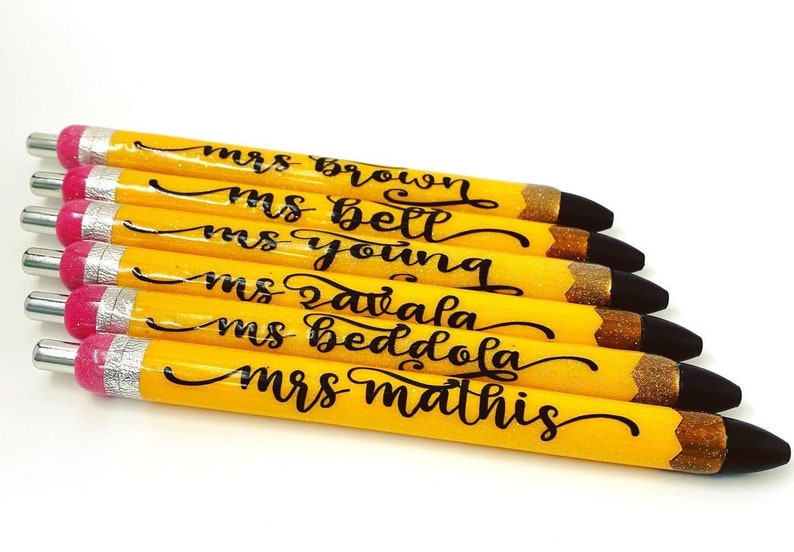 Vinyl Pencil Pen Wrap Template svg/png/jpeg/.studio/eps/dfx | Etsy