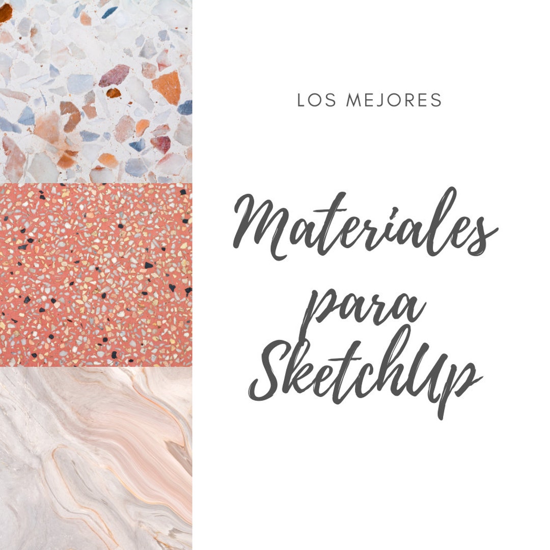 Skp Materials . Materials for Sketchup. Marmol Materials for 3D - Etsy UK