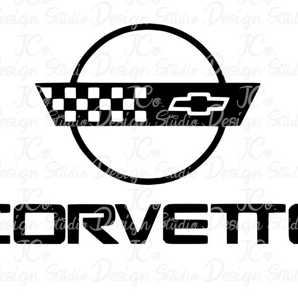 Corvette Svg - Etsy