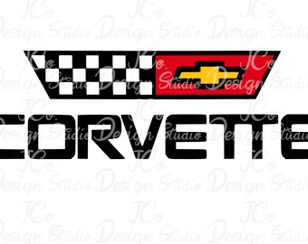 2005 Corvette C6 Convertible L EPS SVG PNG Dxf L Vector - Etsy