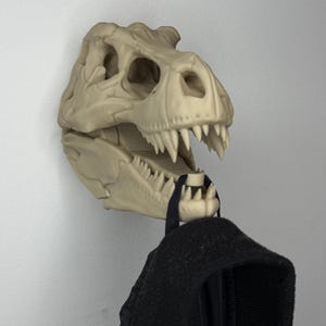 Dinosaur Skull Coat Hook - Etsy