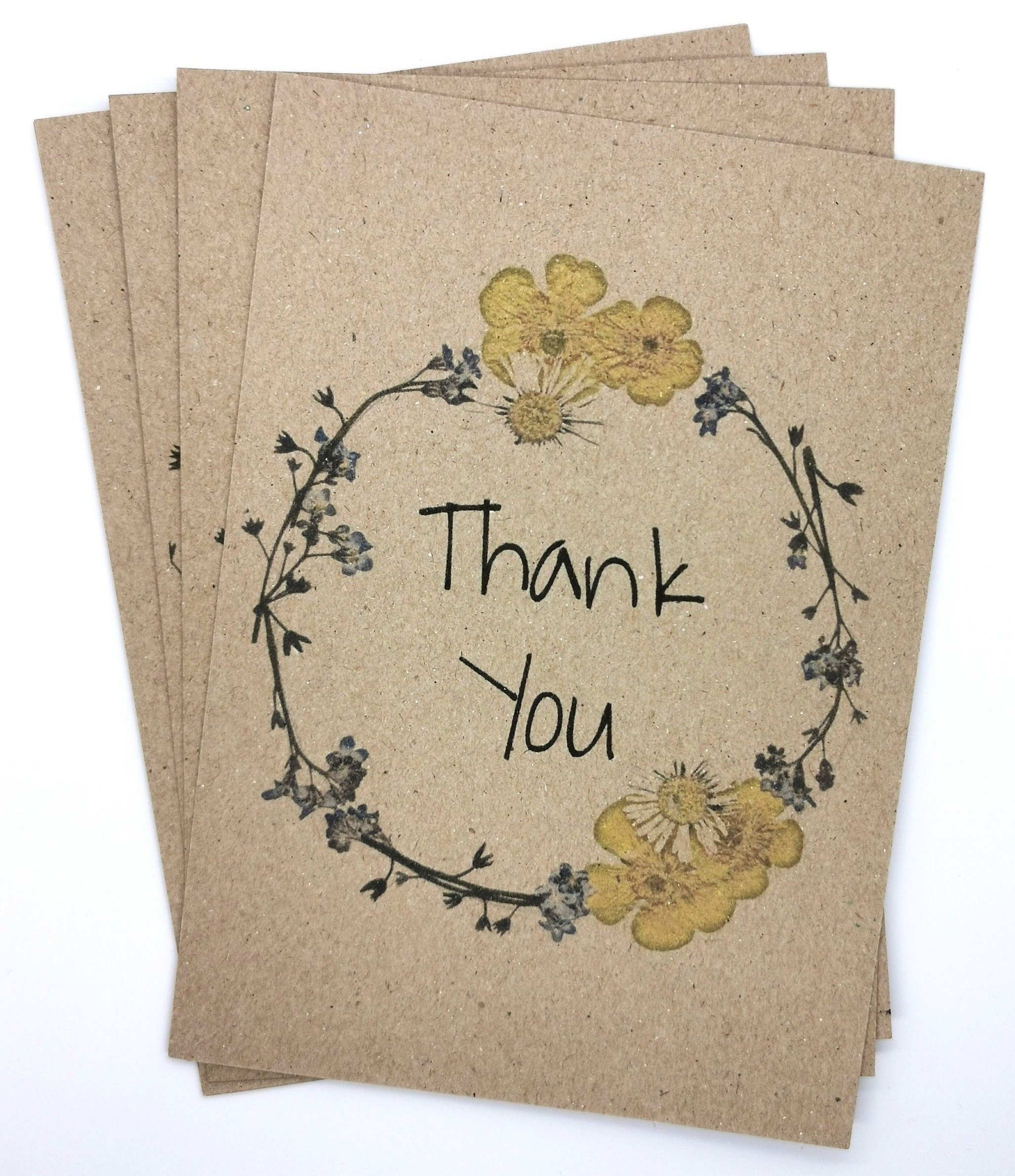 Thank You Postcards Thank You Notes Thank You Cards Thank | Etsy