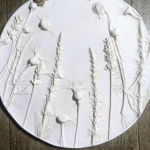 Botanical Bas Relief - Etsy